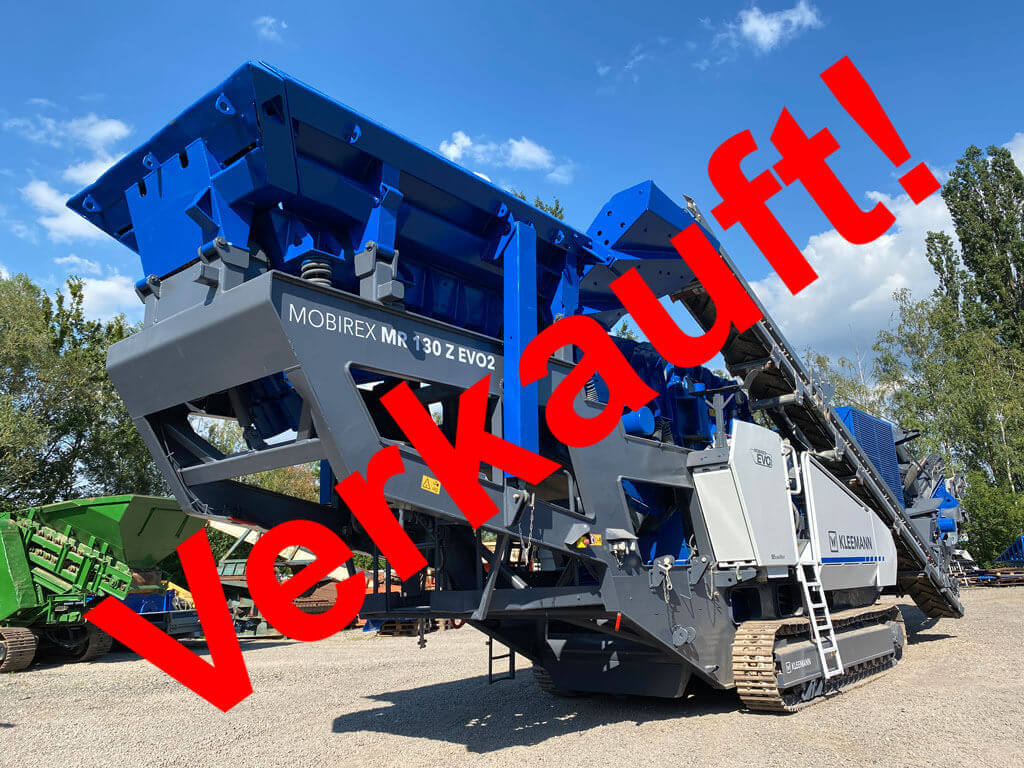 raupenmobiler Prallbrecher Kleemann Mobirex MR 130ZS EVO II - Baumawert ...