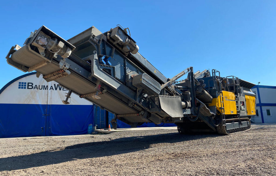 raupenmobiler Prallbrecher HMH Rubble Master RM 120 GO! mit ...