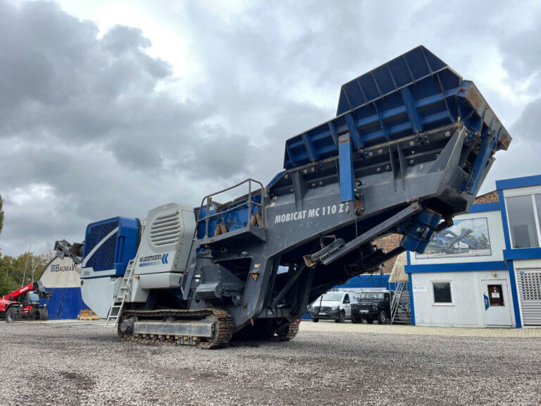 raupenmobiler Backenbrecher Kleemann Mobicat MC 110Z Evo | 2014 ...